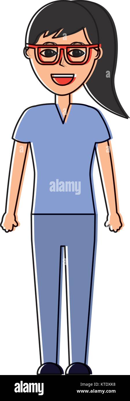 doctor woman healthcare icon image vector illustration design Stock ...