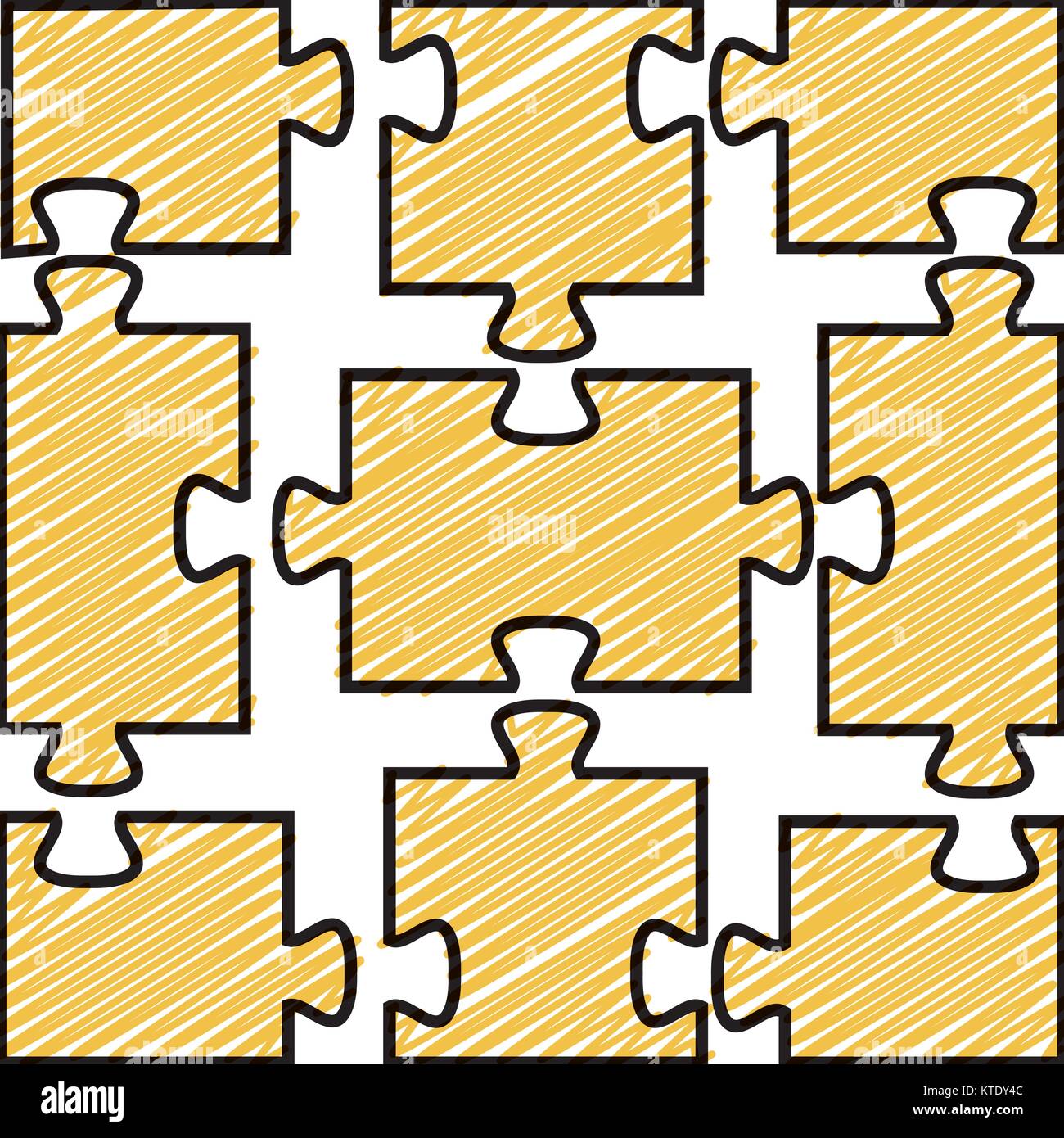 puzzle pieces pattern background vector illustration design Stock ...