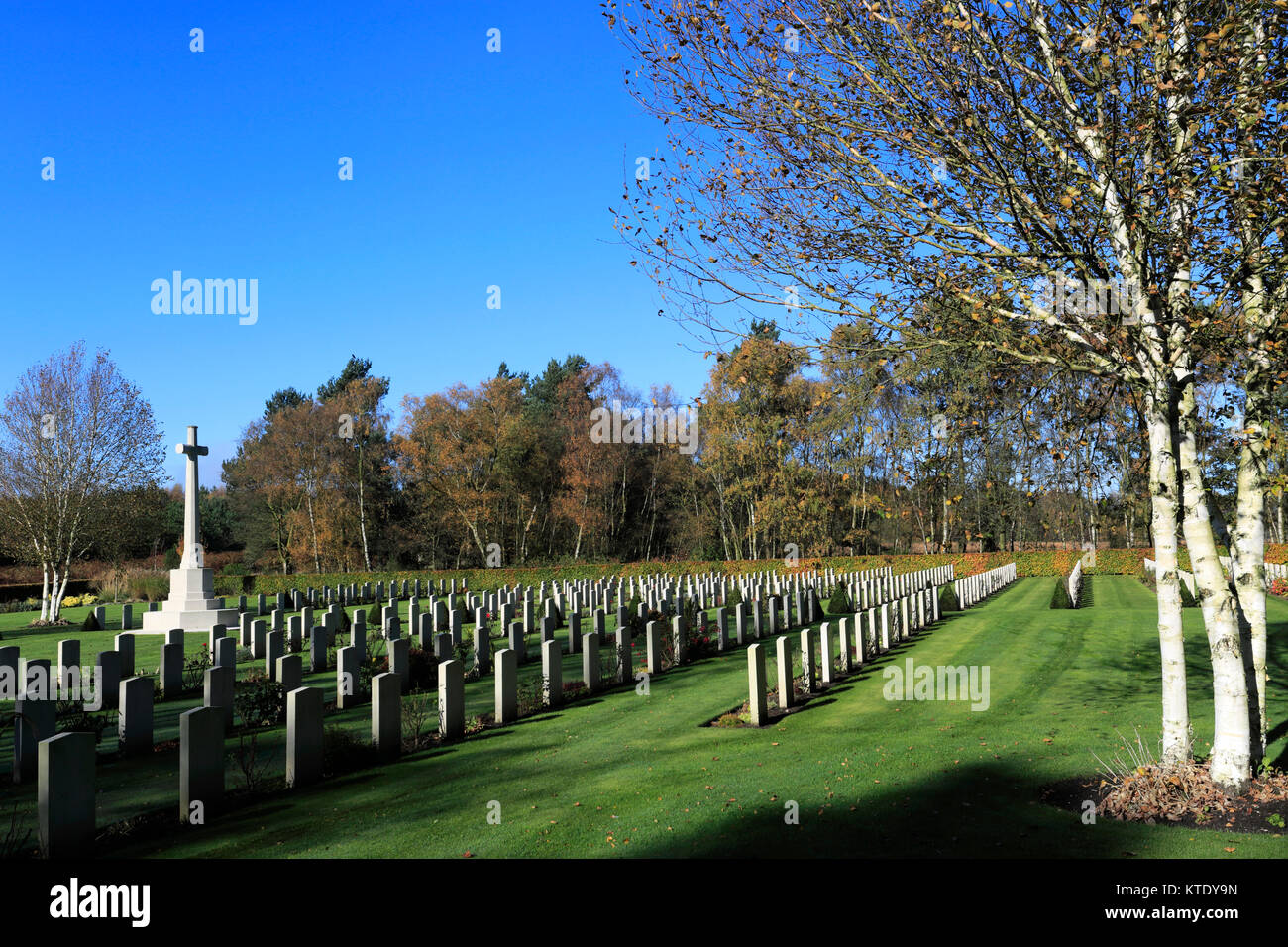 The German Military Cemetery, Cannock Chase Country Park, AONB ...