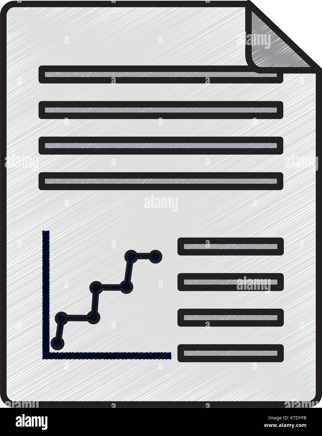 document web diagram report icon vector illustration drawing image ...