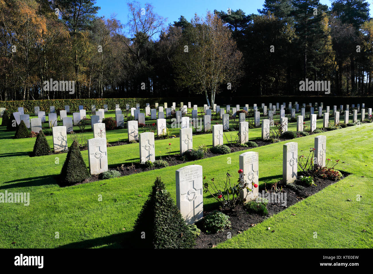 The German Military Cemetery, Cannock Chase Country Park, AONB ...