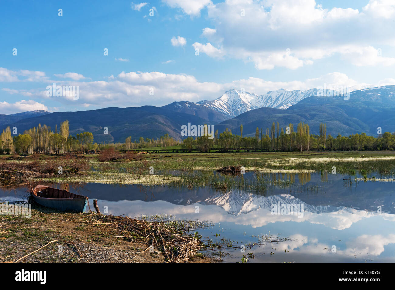 Lake Eber, situated between Cay and Bolvadin districts of Afyon, is the 12th biggest lake of ...