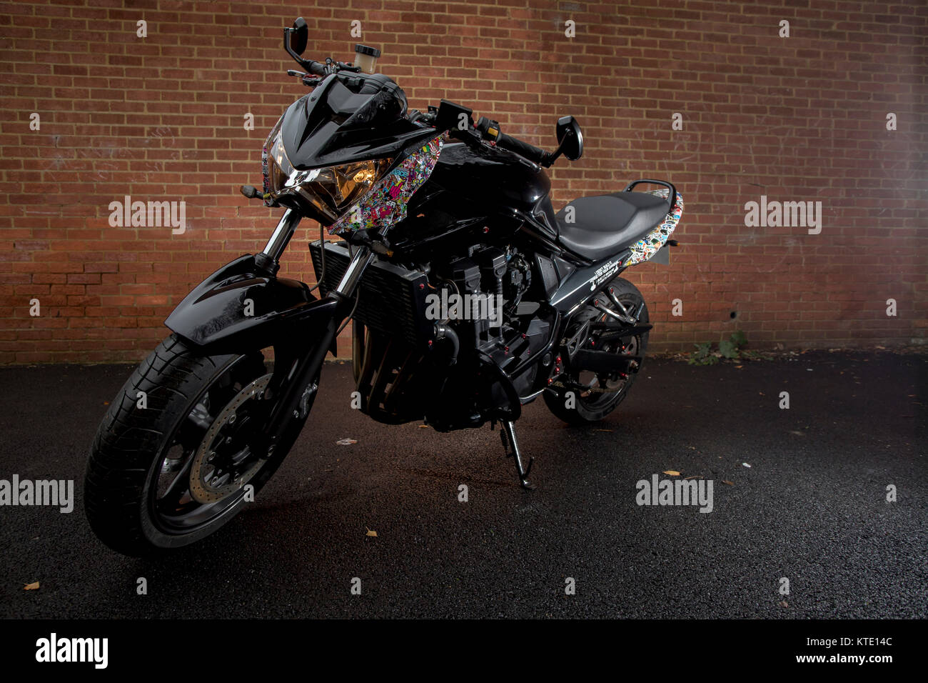 Motorbike, custom build streetfighter Stock Photo - Alamy