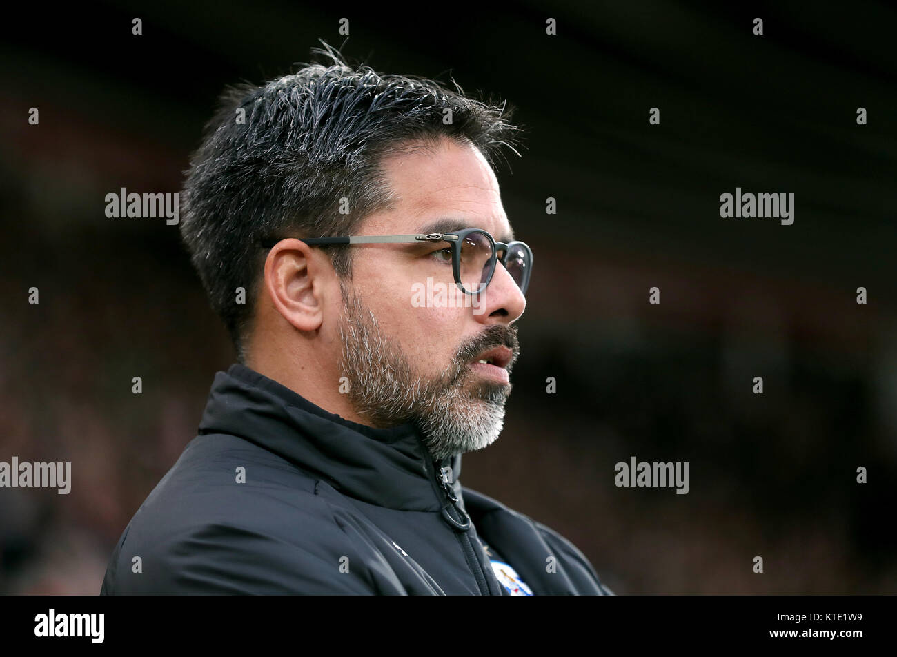 Huddersfield's manager David Wagner during the Premier League match at ...