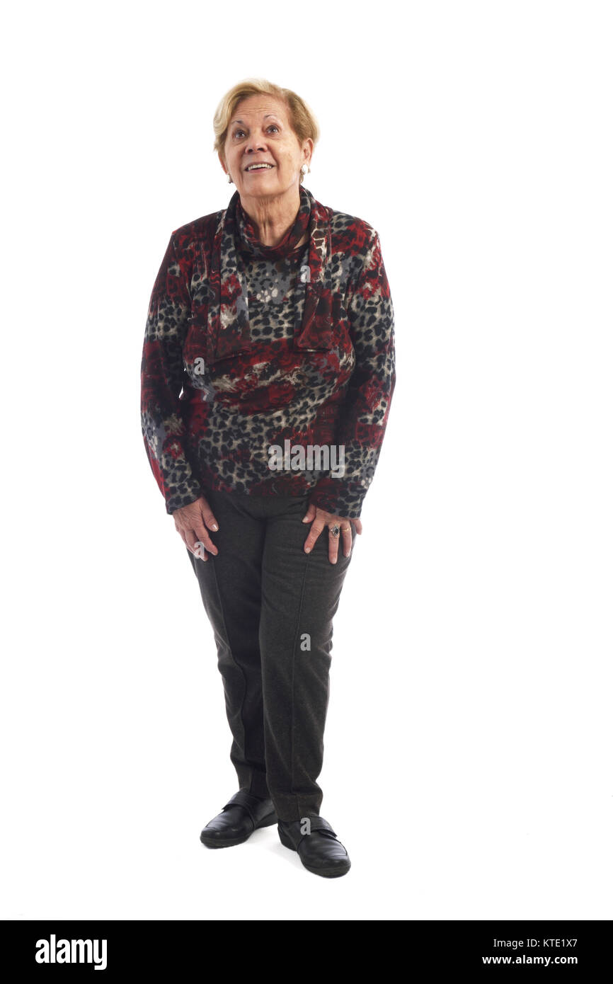Fashion model senior Cut Out Stock Images & Pictures - Alamy