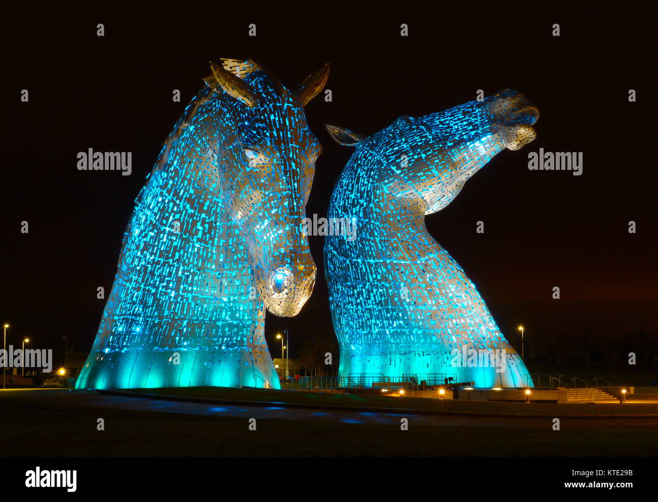 Visit kelpies sculpture hi-res stock photography and images - Alamy