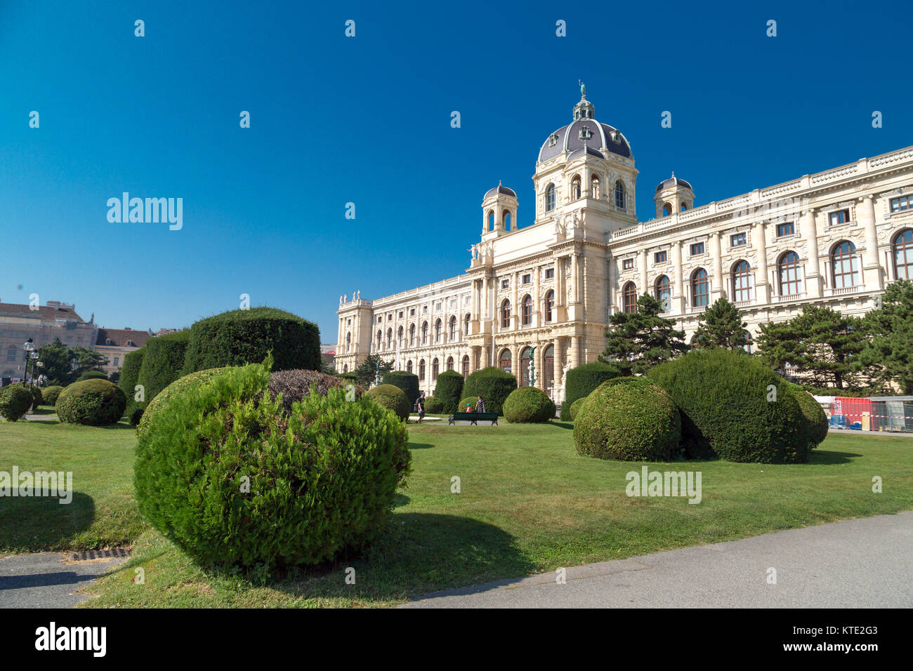 VIENNA, AUSTRIA - SEPTEMBER 12, 2016 : Exterior view of Vienna Natural ...