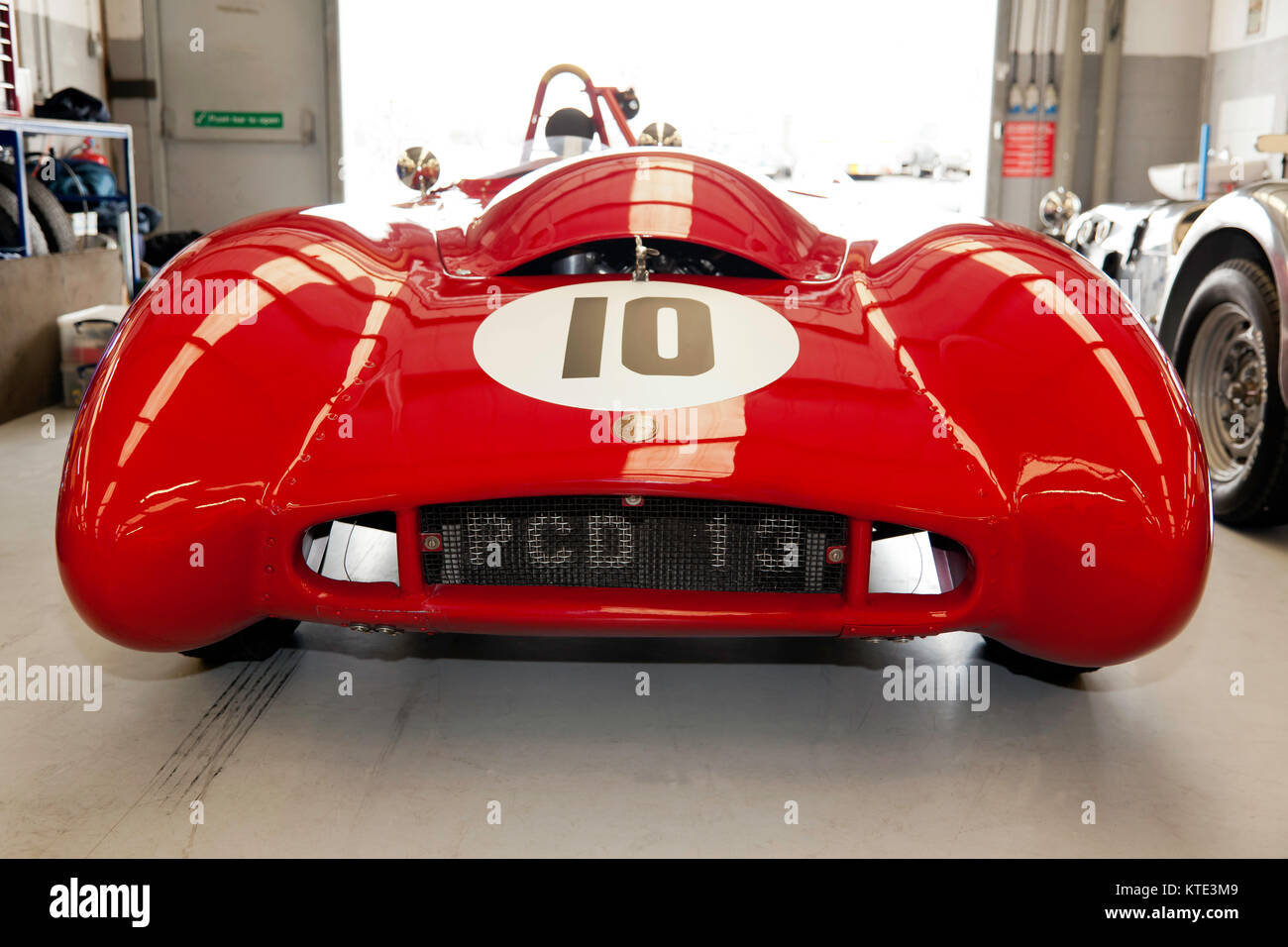 Front View of a Lotus Mk10, in the international pits at the 2017 ...