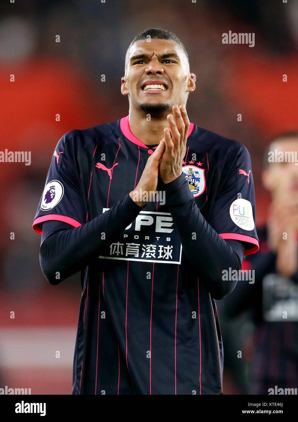 Huddersfield Town's Collin Quaner during the Premier League match at St ...
