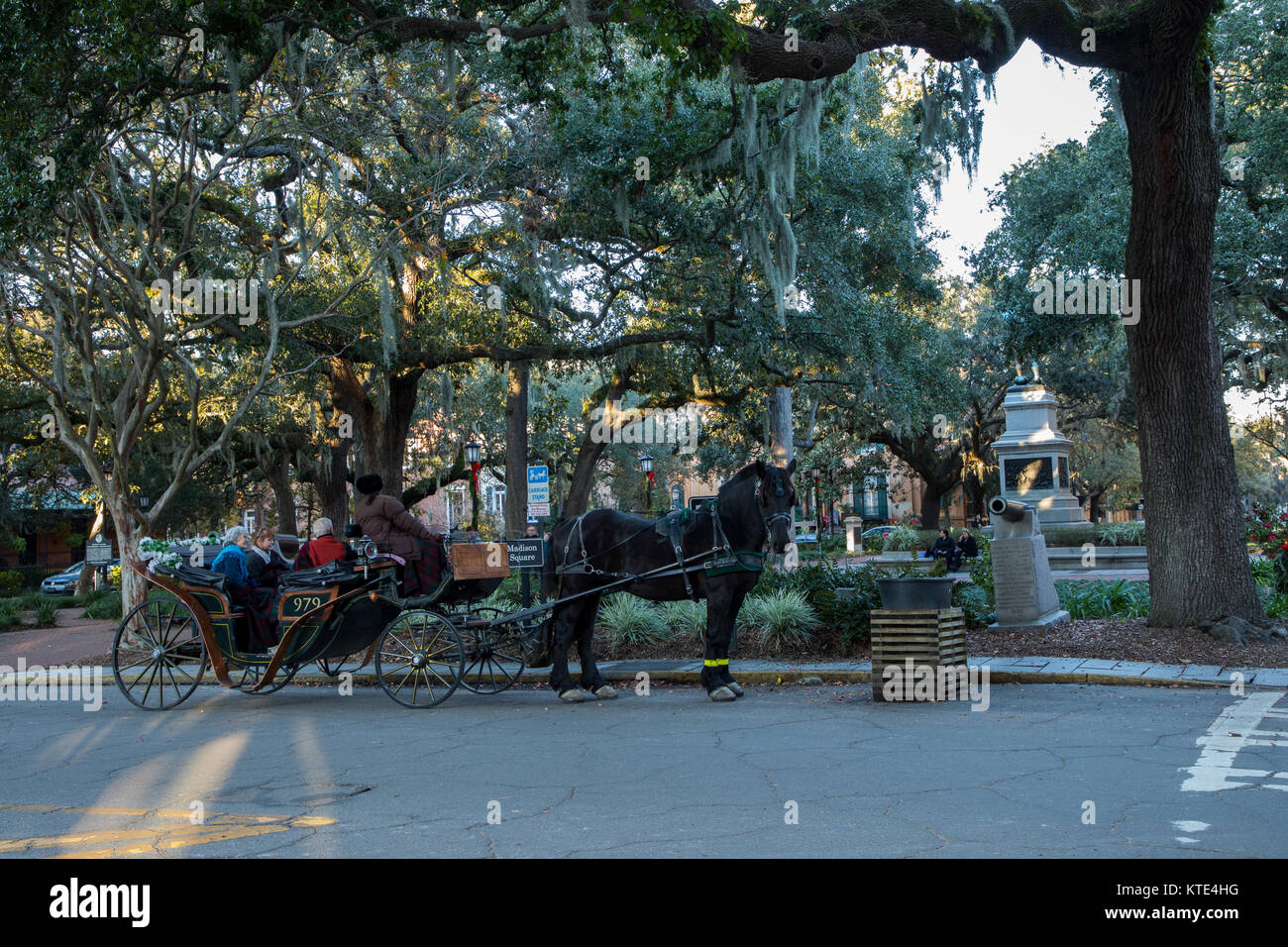 Carriage tour at Madison Square Stock Photo - Alamy