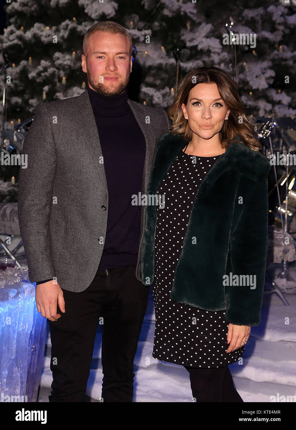'Hogwarts in the Snow' - Arrivals Featuring: Candice Brown, Liam ...