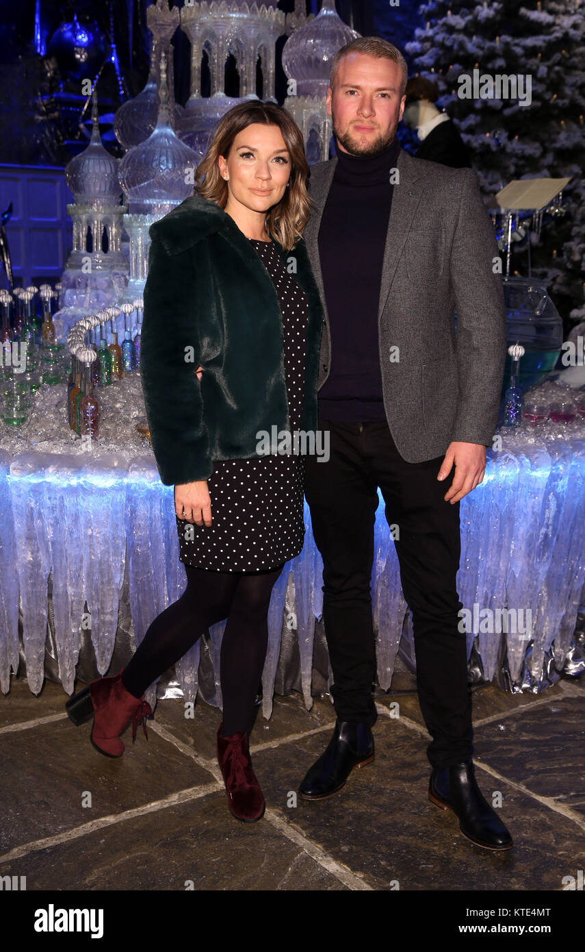 'Hogwarts in the Snow' - Arrivals Featuring: Candice Brown, Liam ...