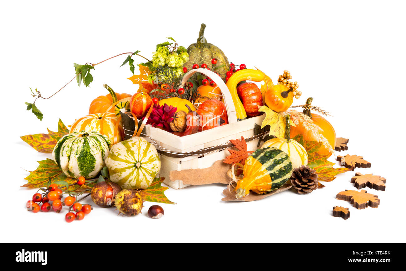 Berries and pumpkins Cut Out Stock Images & Pictures - Alamy