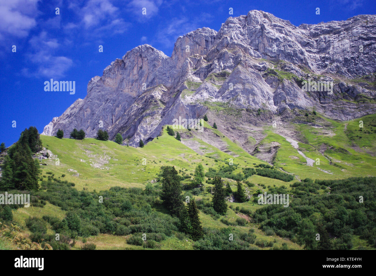 Villars-sur-ollon, Vaude, Switzerland. l'argentine mountain in the ...