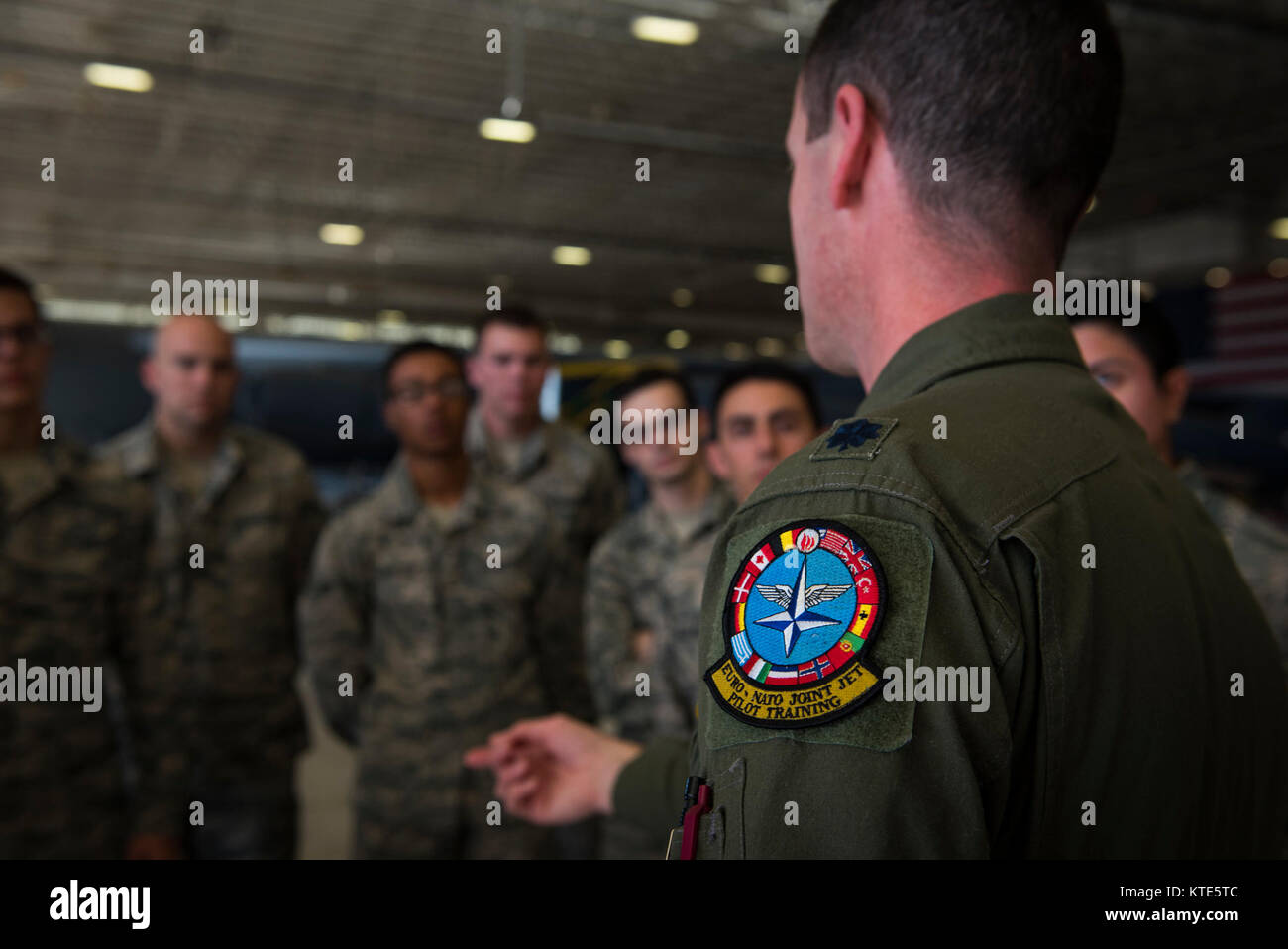 Lt. Col. Matthew Simmons, U.S. senior national representative at the ...