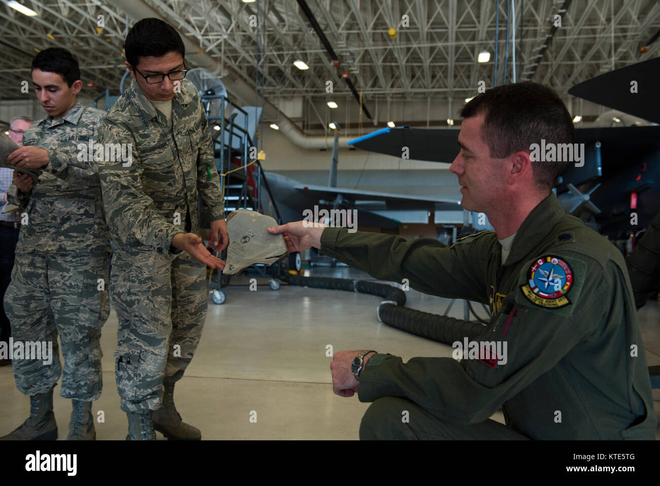 Lt. Col. Matthew Simmons, the U.S. senior national representative at ...