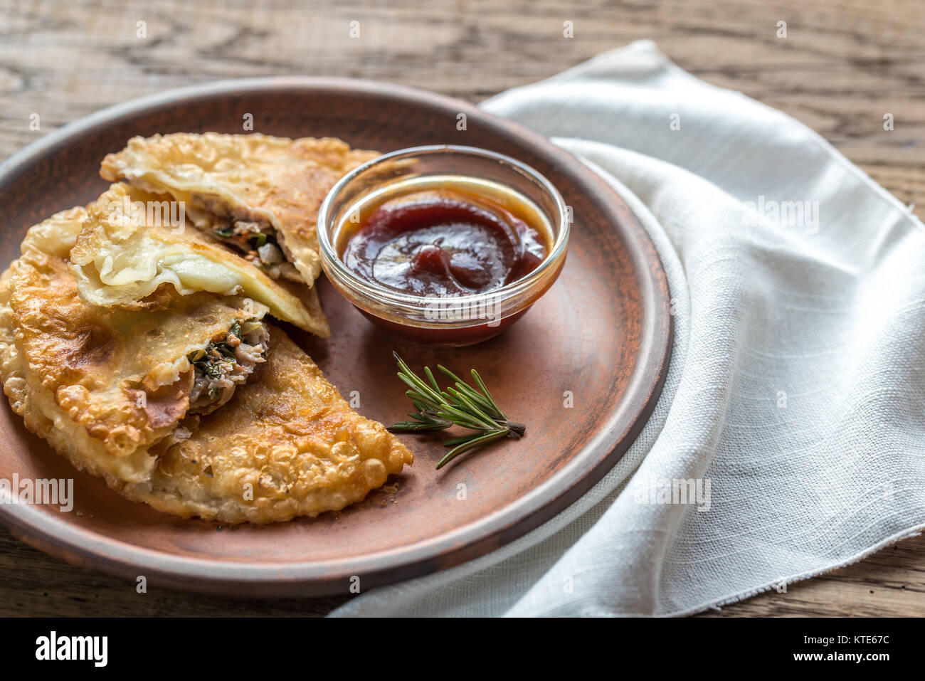 Stack of meat patties Stock Photo - Alamy
