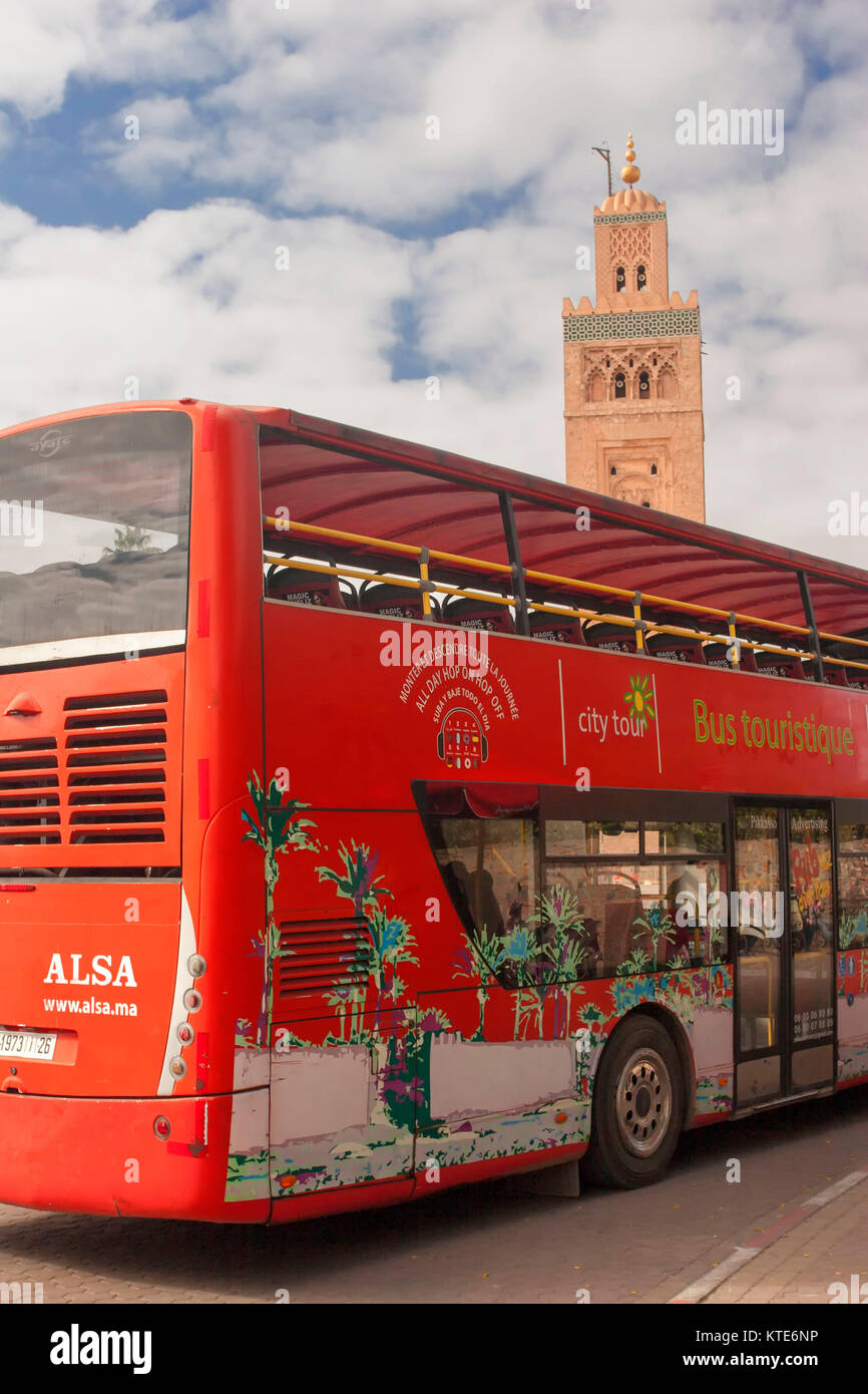 Tour bus morocco hi-res stock photography and images - Alamy