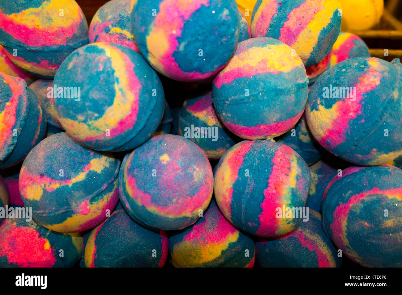 scented bath balls Stock Photo - Alamy