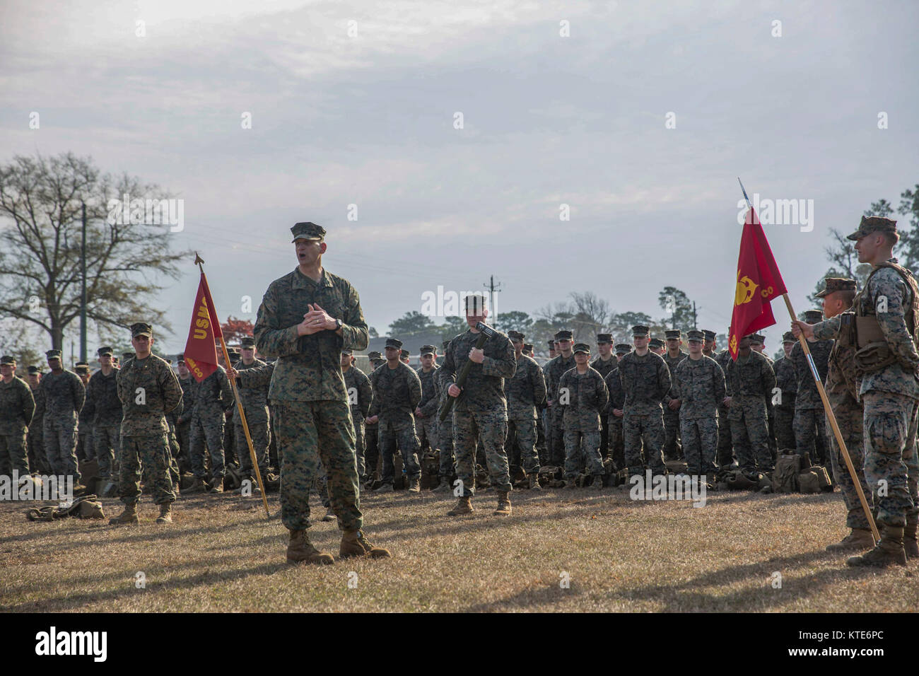 U.S. Marine Corps Col. Samuel C. Cook, commanding officer of ...
