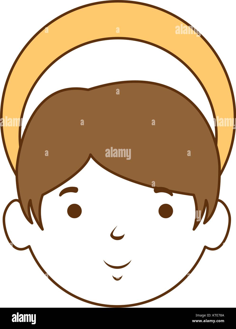 jesus baby avatar character vector illustration design Stock Vector ...