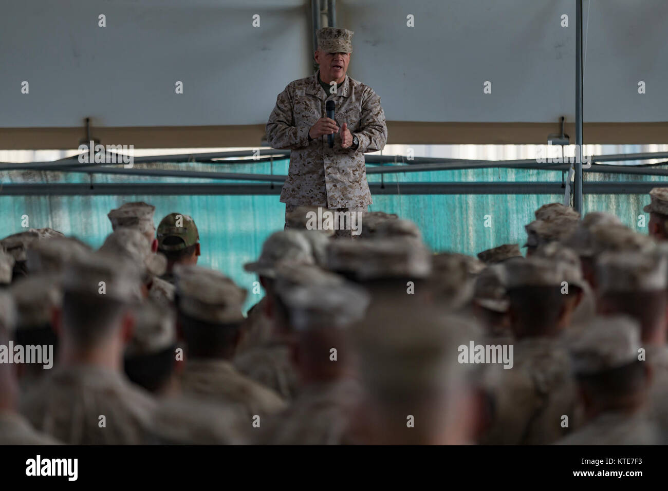 UNDISCLOSED LOCATION - Commandant of the Marine Corps Gen. Robert B ...