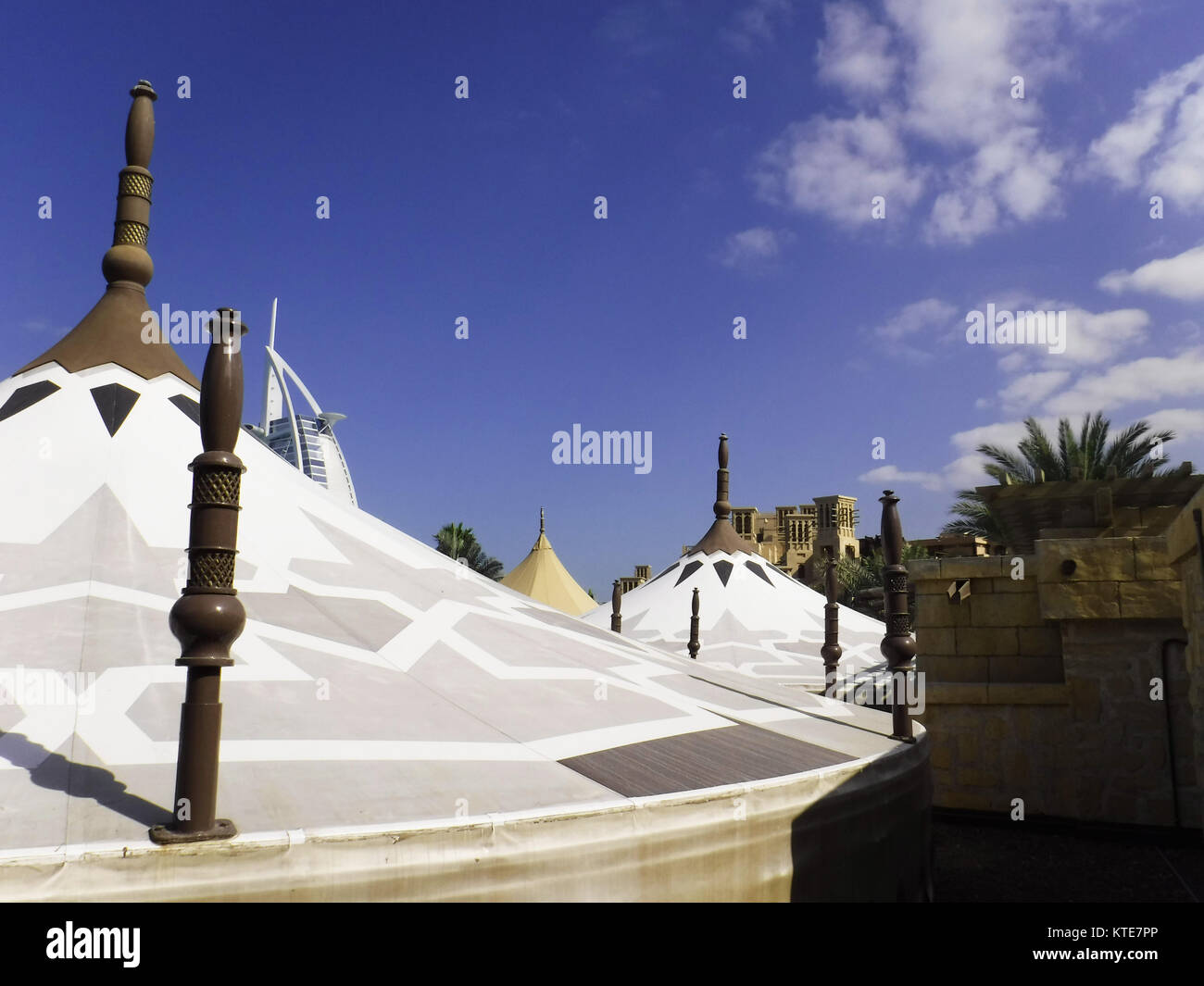Arabian tent roofs Stock Photo - Alamy