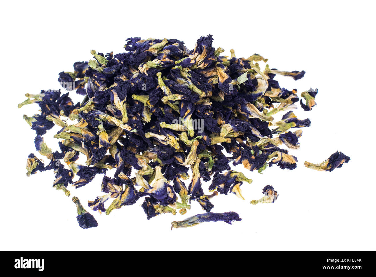 Blue asian pigeonwings flower Cut Out Stock Images & Pictures - Alamy