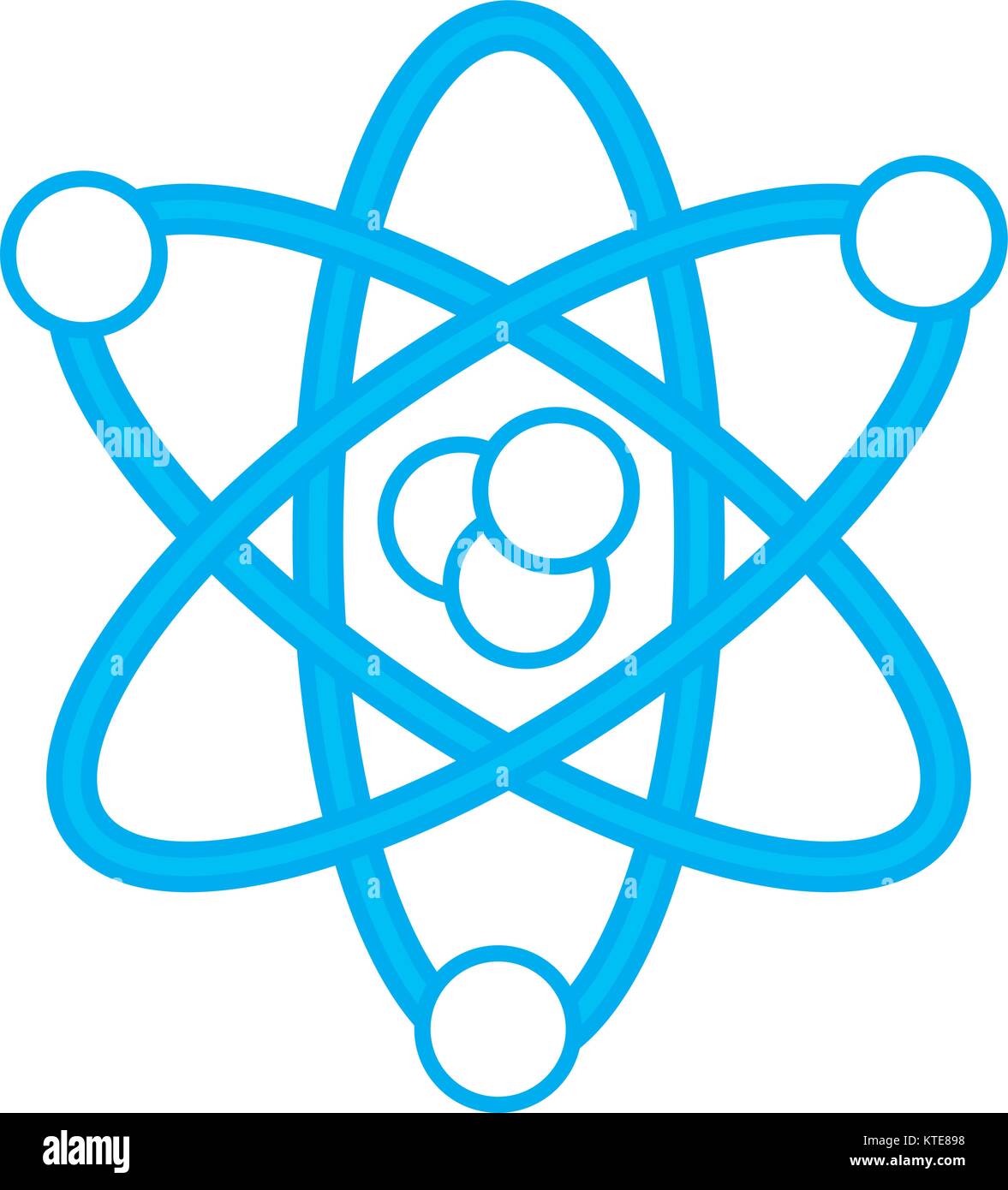 Quantum connection symbol Stock Vector Images - Alamy