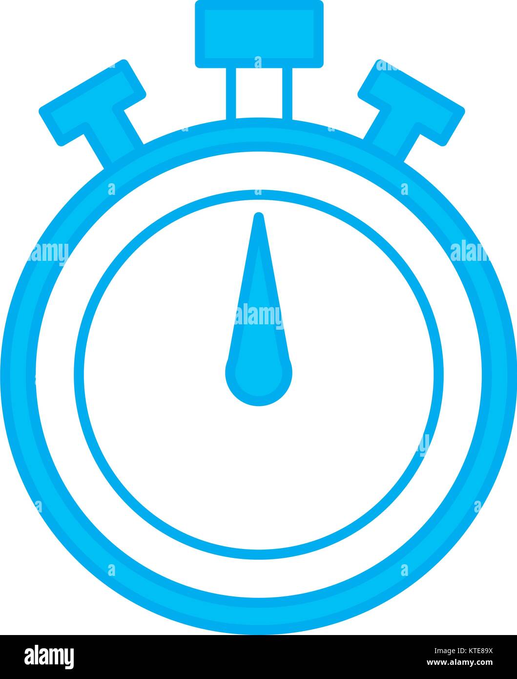Timer chronometer symbol Stock Vector Image & Art - Alamy
