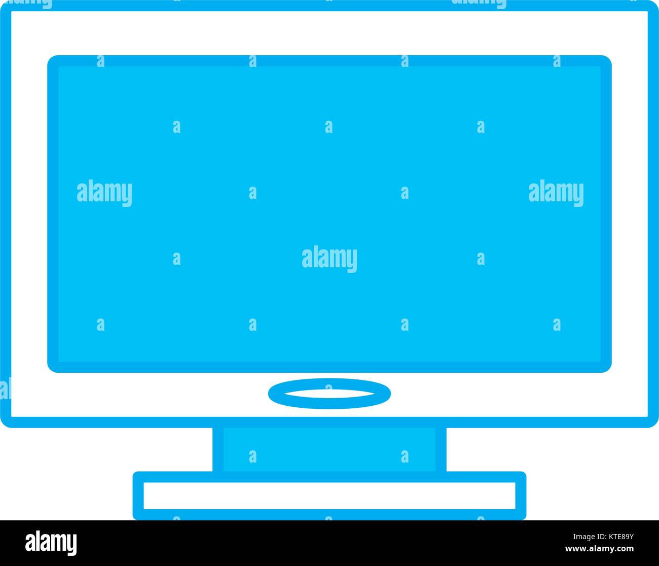 Pc screen symbol Stock Vector Image & Art - Alamy