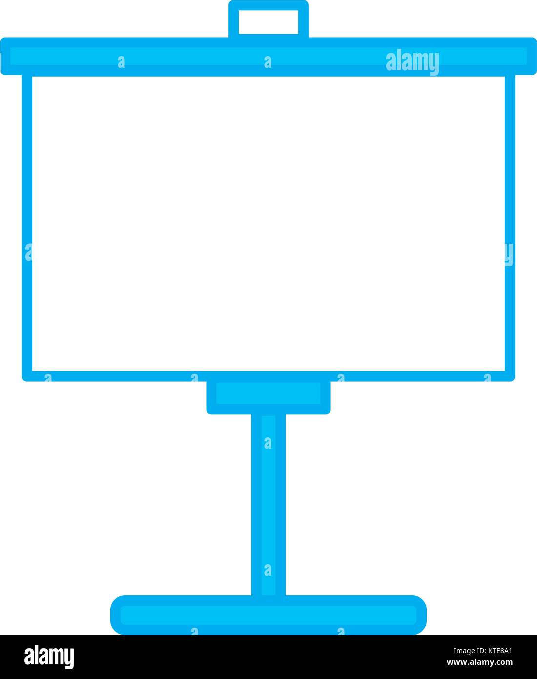 portable whiteboard symbol Stock Vector Image & Art - Alamy