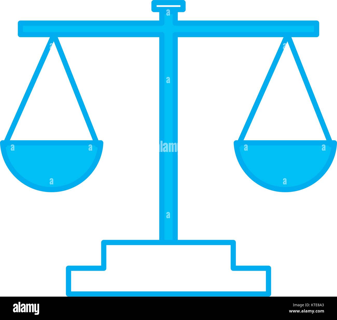 Balance justice symbol Stock Vector Image & Art - Alamy