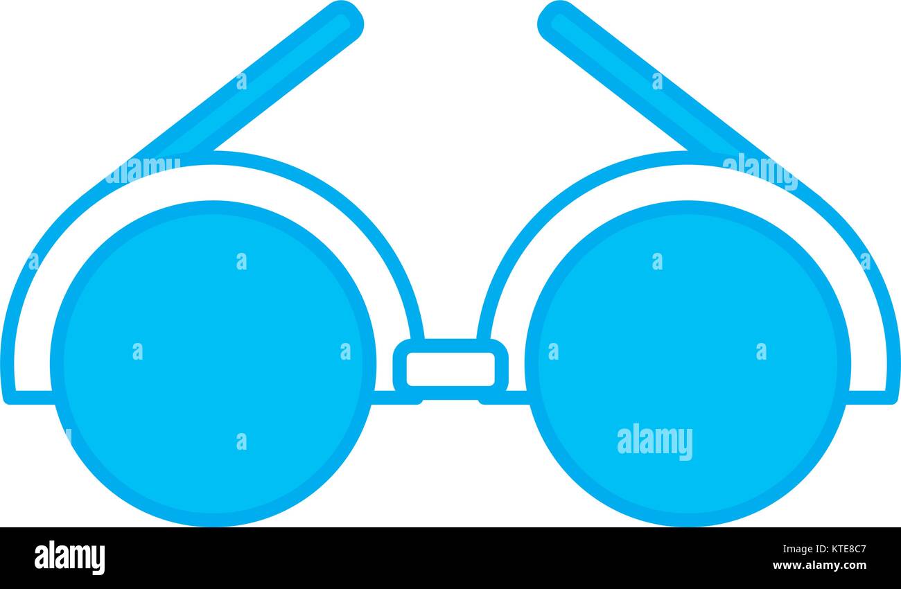 Glasses round frame symbol Stock Vector Image & Art - Alamy