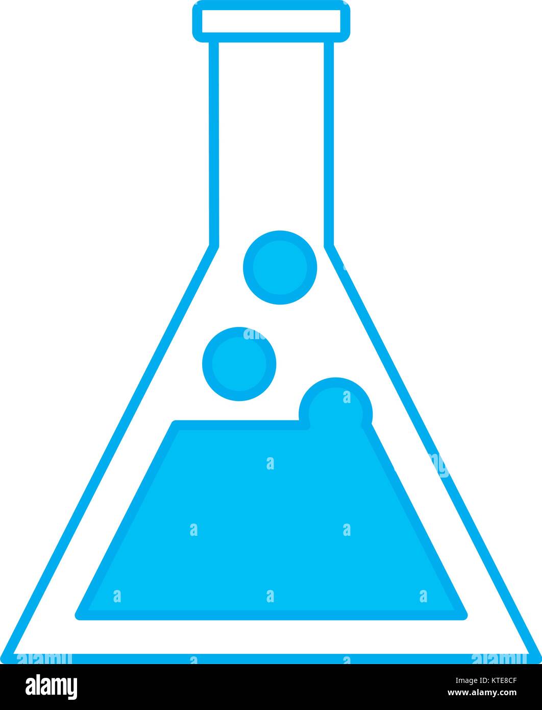 Laboratory flask symbol Stock Vector Image & Art - Alamy
