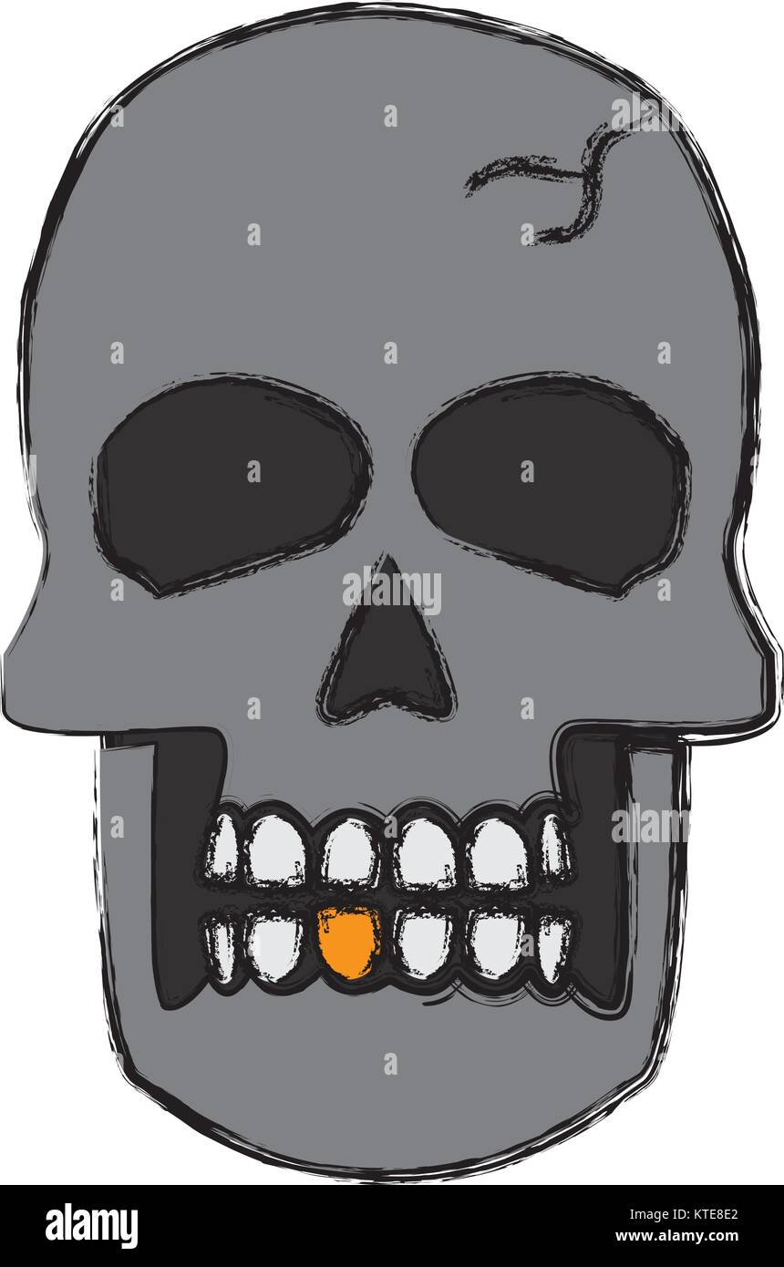 Human skull symbol Stock Vector Image & Art - Alamy
