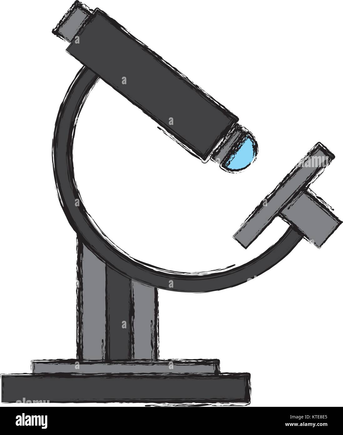 Microscope science tool Stock Vector Image & Art - Alamy