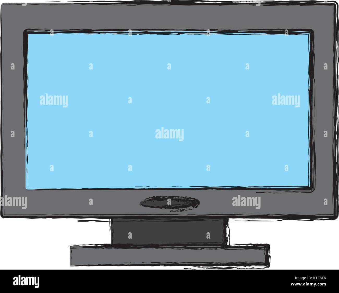 Pc screen symbol Stock Vector Image & Art - Alamy