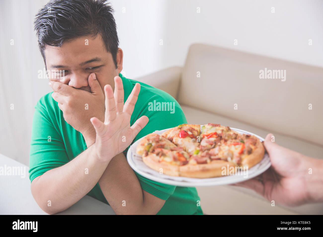 stop eating unhealthy junk food Stock Photo - Alamy