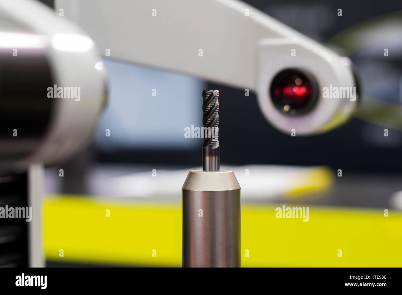 cutting tool inspection machine ; for quality control Stock Photo - Alamy