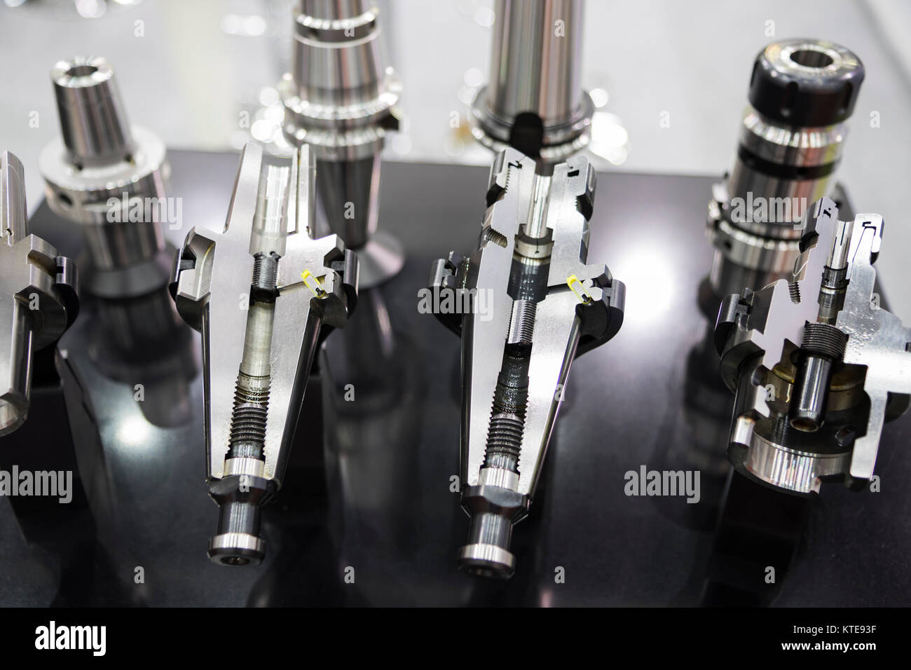 Cross Section of tool holder for machining process Stock Photo - Alamy