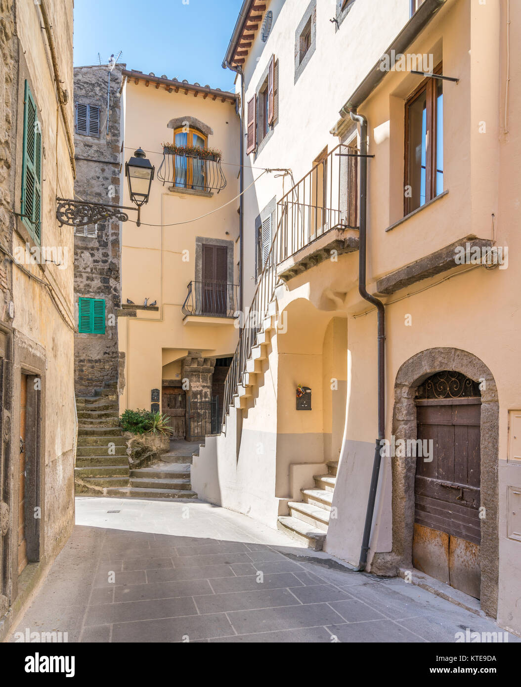 Scenic sight in Vitorchiano, province of Viterbo, Lazio, central Italy ...