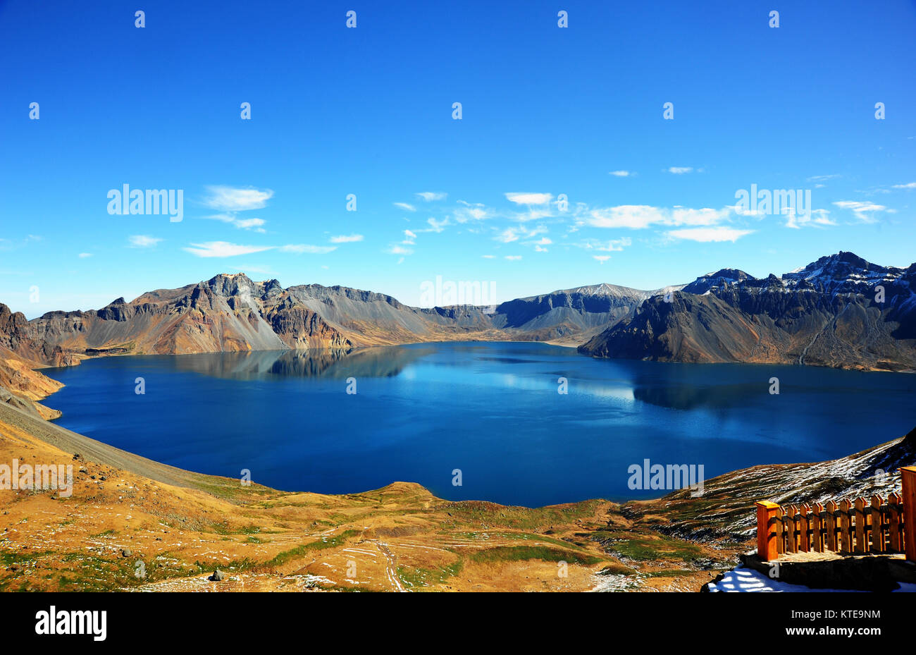 Lake Tianchi at Changbaishan national park, China Stock Photo - Alamy