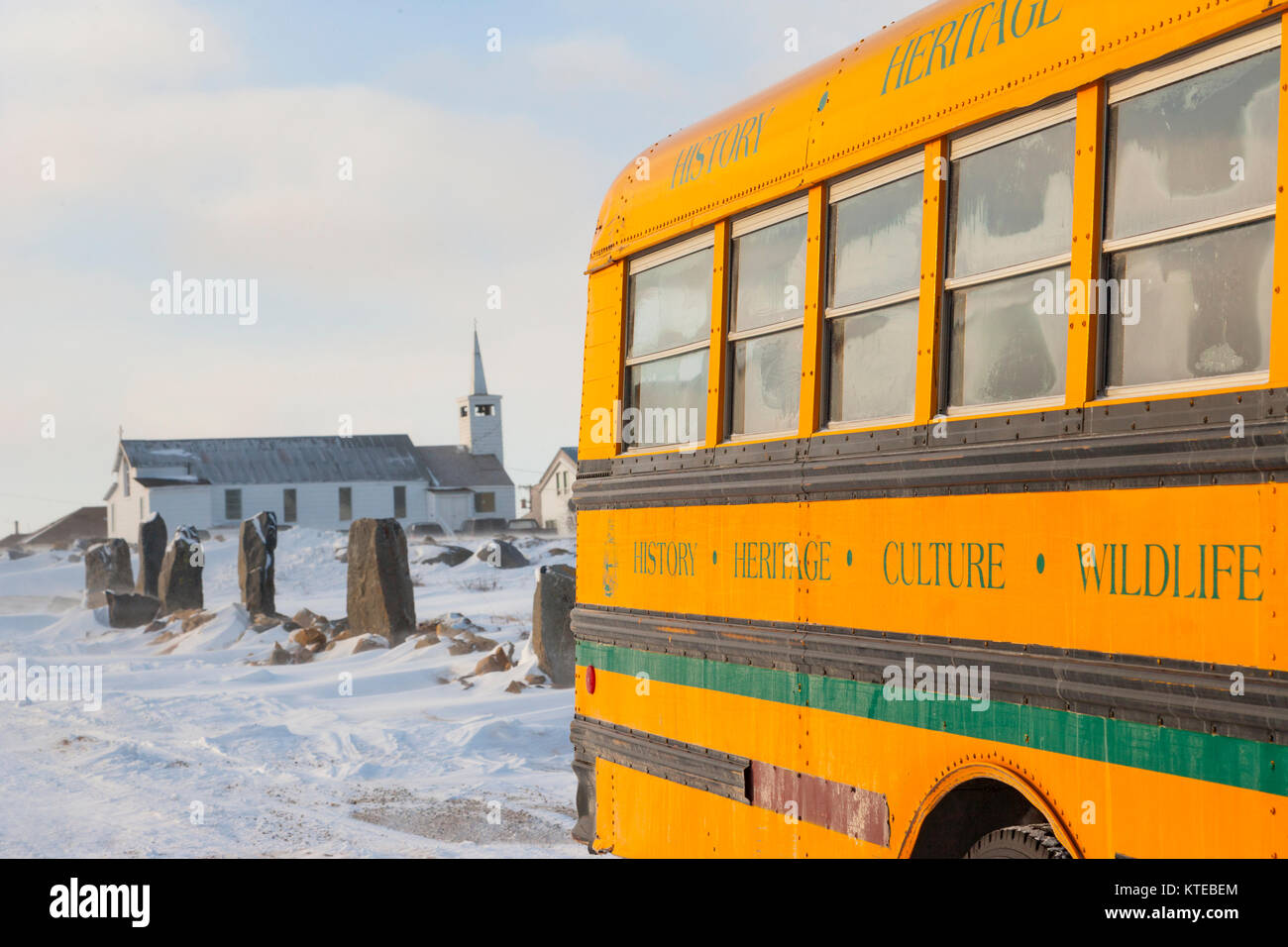 Churchill, Hudson Bay, Manitoba, Canada, America Stock Photo - Alamy