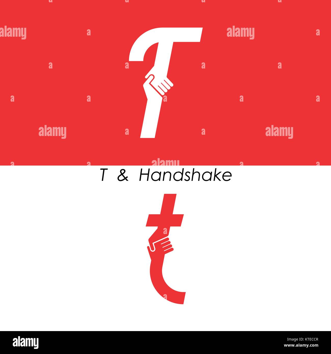 T - Letter abstract icon & hands logo design vector template.Teamwork ...