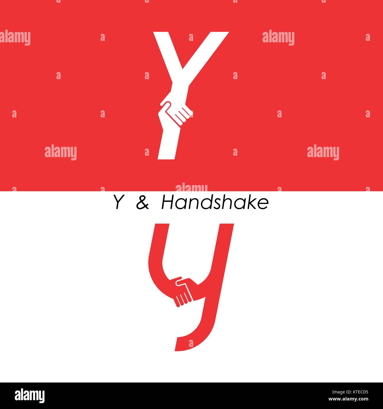 Y - Letter abstract icon & hands logo design vector template.Teamwork ...