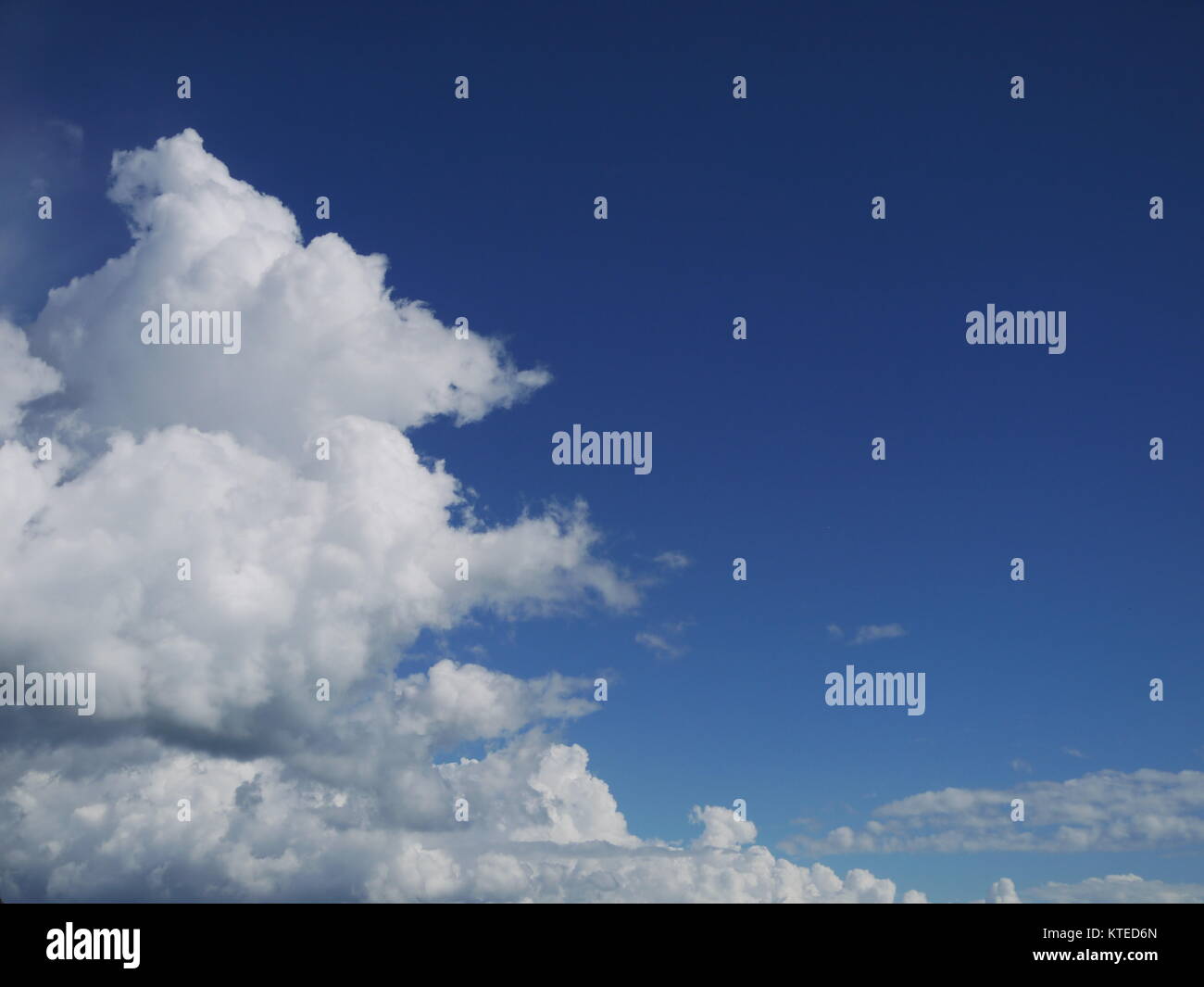 blue sky with cloud closeup Stock Photo - Alamy