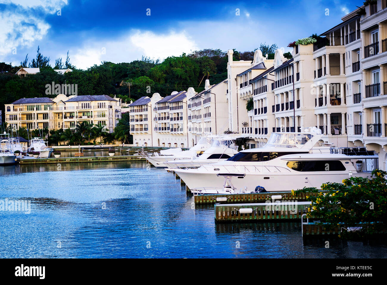Landscape view of Port Ferdinand; Speightstown; ST. Peter; Barbados ...