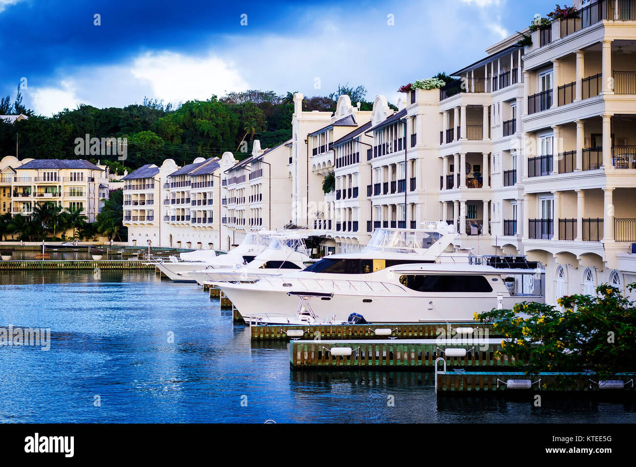 Landscape view of Port Ferdinand; Speightstown; ST. Peter; Barbados ...