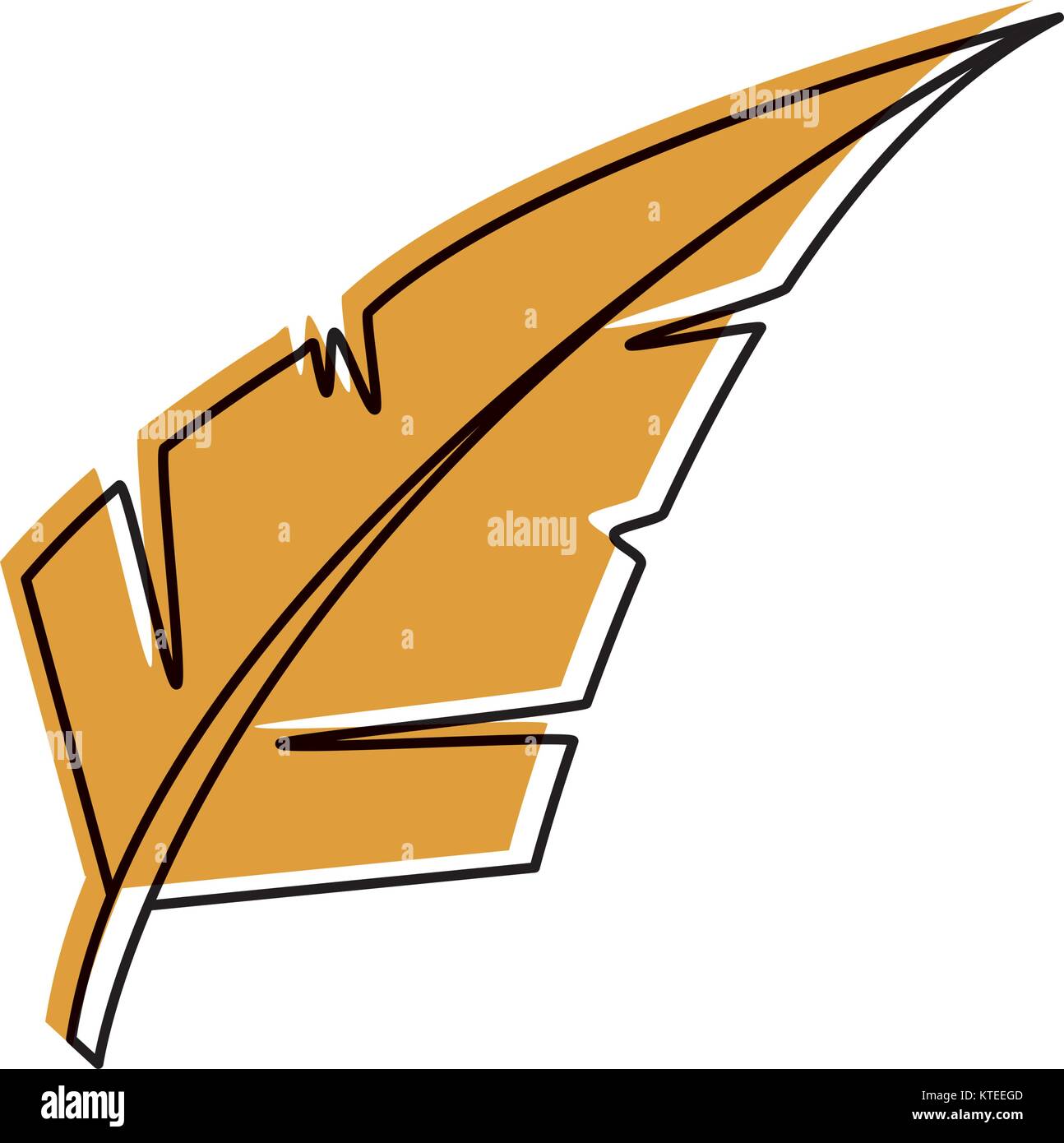 Isolated feather design Stock Vector Image & Art - Alamy